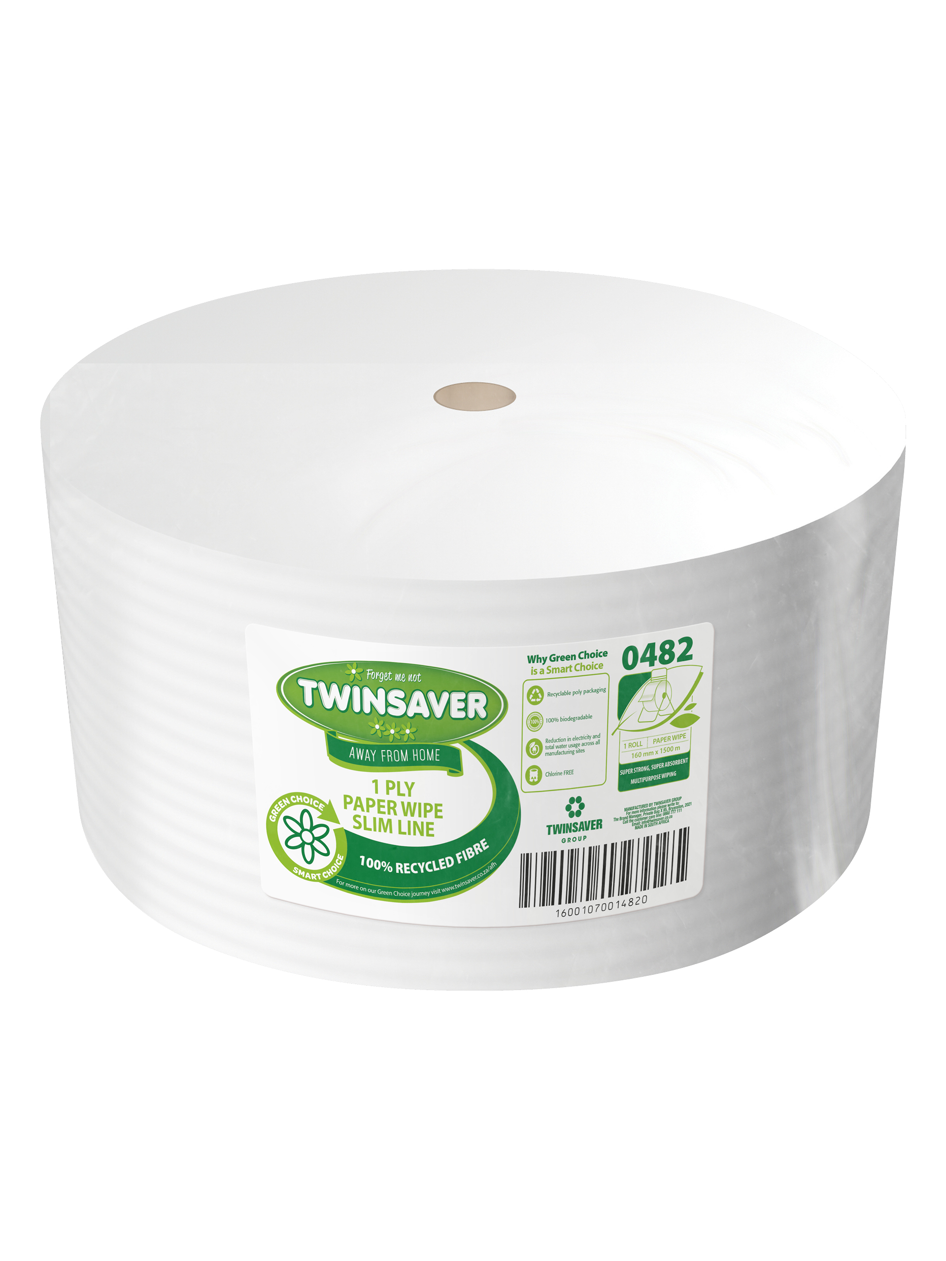 1 PLY PAPER WIPE SLIM LINE – REDX
